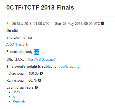 2018全球CTF赛事评分出炉：腾讯TCTF获选手满分好评_互联网_科技快报_砍柴网
