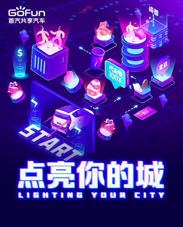 GoFun"点亮你的城"百城挑战 “UGA”概念的诞生与崛起_互联网_科技快报_砍柴网